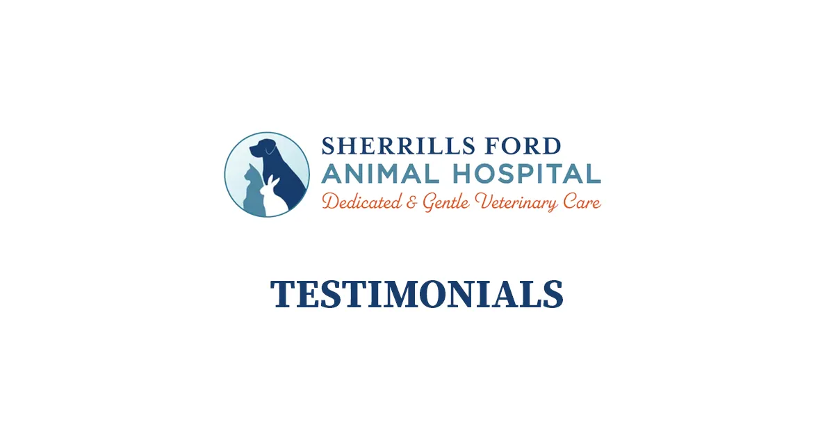 Testimonials - Sherrills Ford Animal Hospital